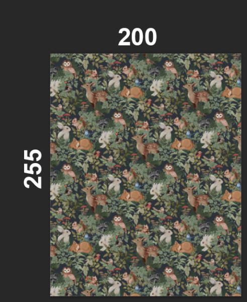 200x255h Jimmy Cricket Desenli Duvar Kağıdı İND. (Dokusuz) IN0077-2 (1 ...